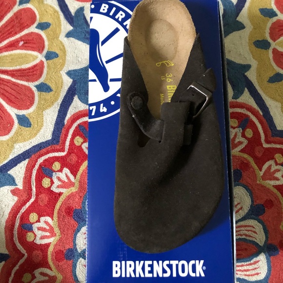 Birkenstock | Shoes | Birkenstock Boston Clog In Mocha | Poshmark